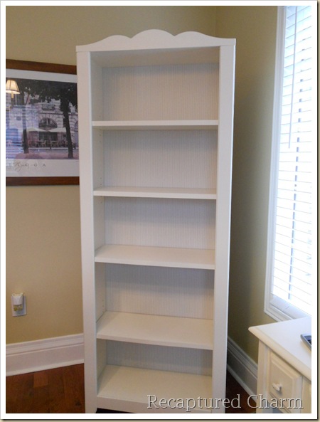 Recaptured Charm: Bookcase Redo